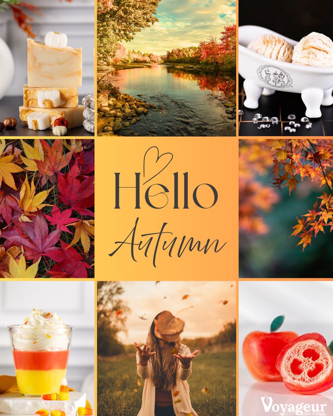 🍁 Celebrate Fall with These Cozy DIY Crafts – Voyageur Soap & Candle