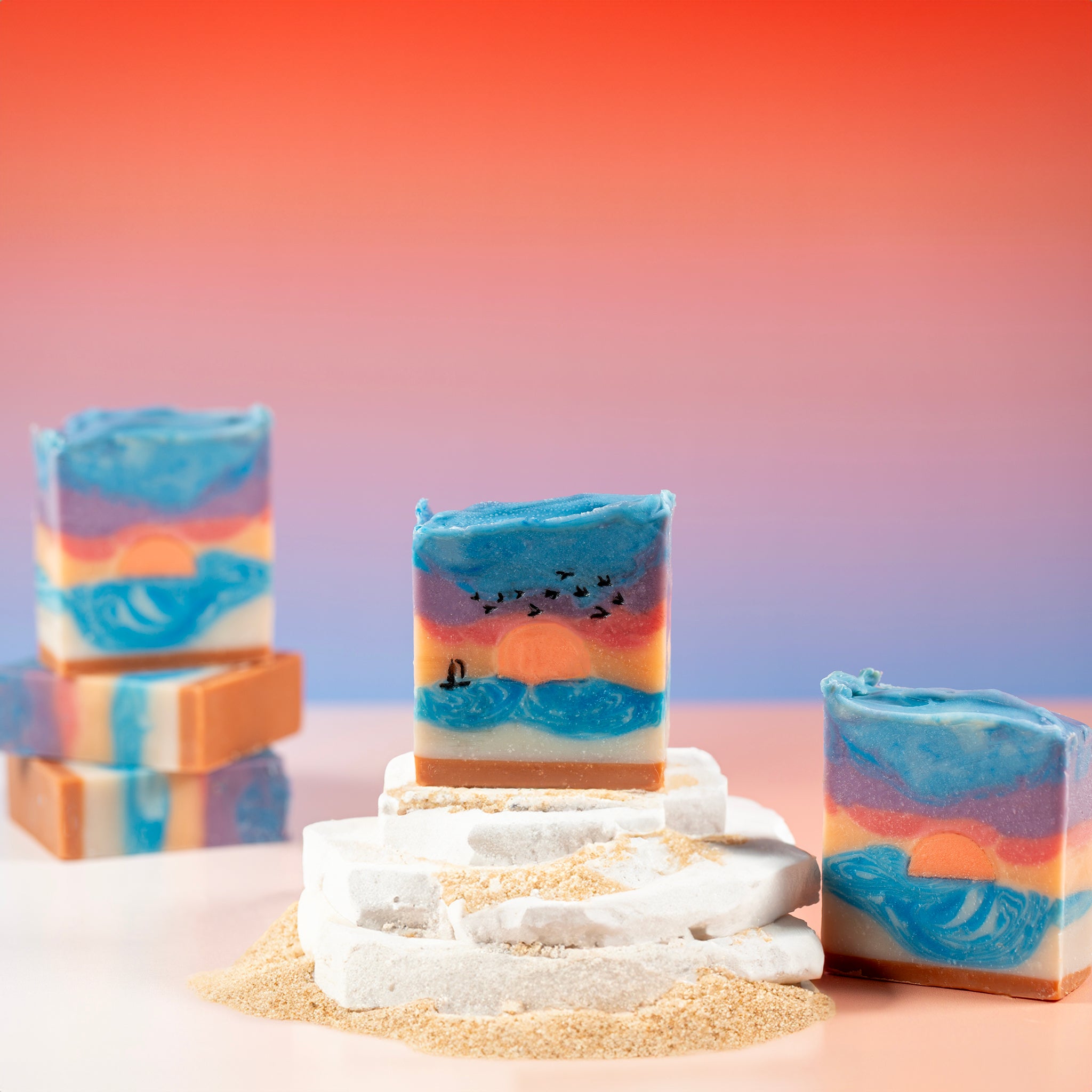 Azure Horizon Cold Process Soap – Voyageur Soap & Candle