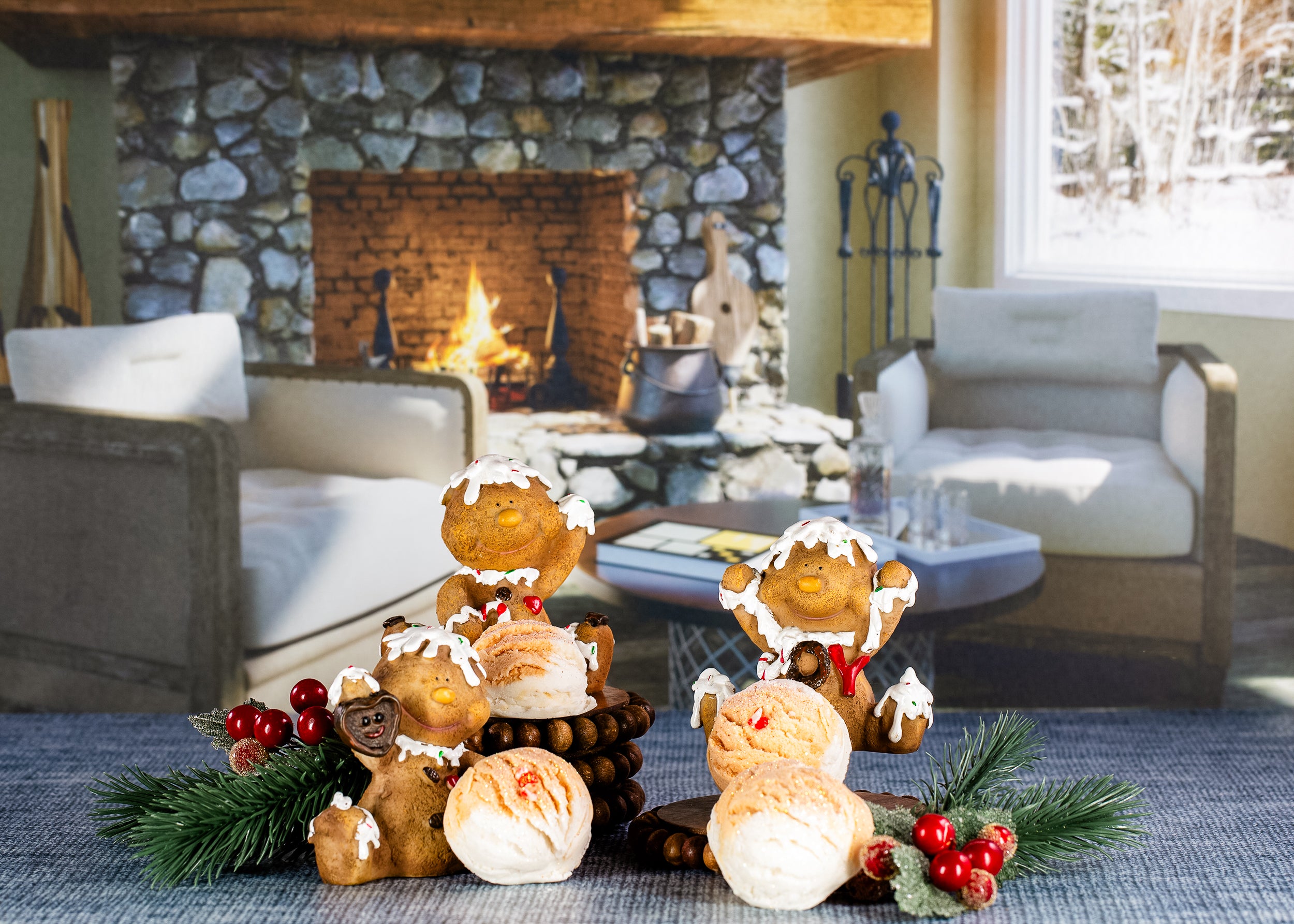 Gingerbread Bubble Scoops – Voyageur Soap & Candle