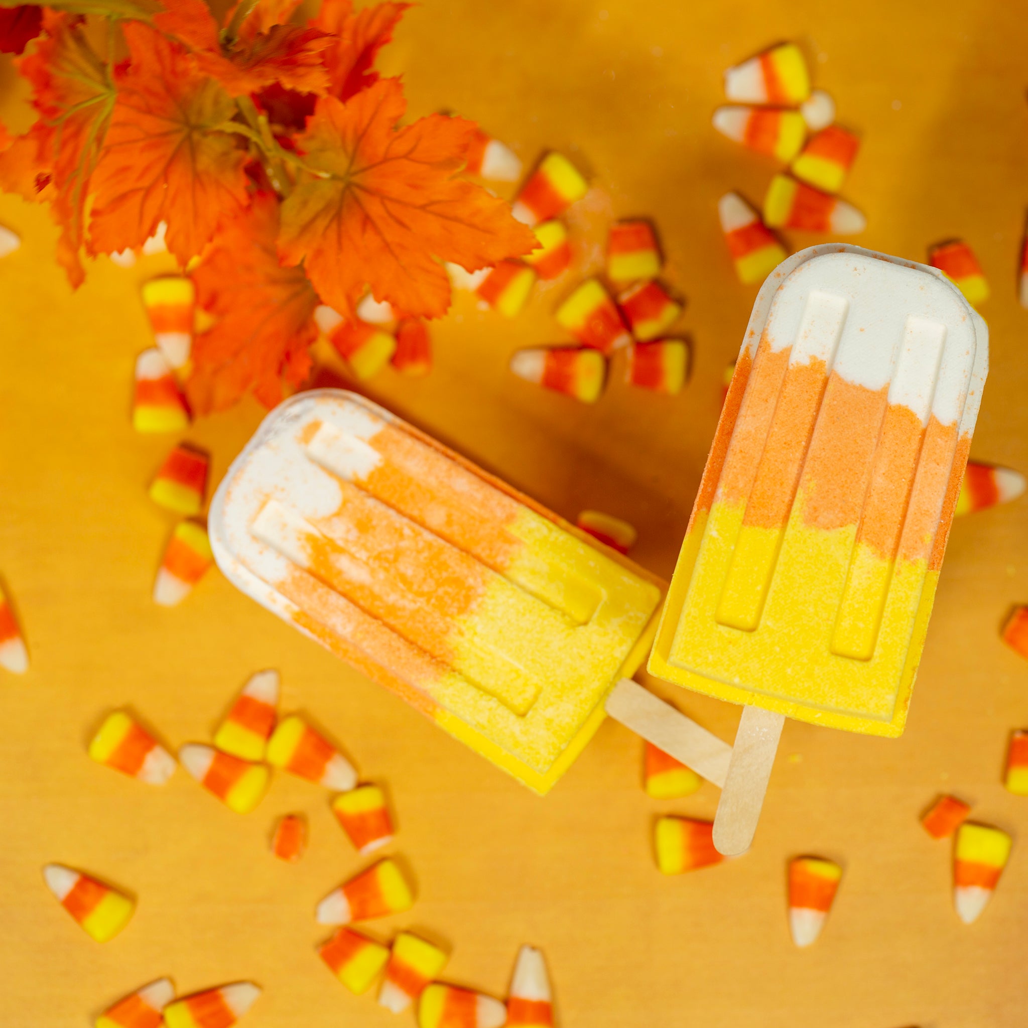 Candy Corn Popsicle Bath Bombs – Voyageur Soap & Candle