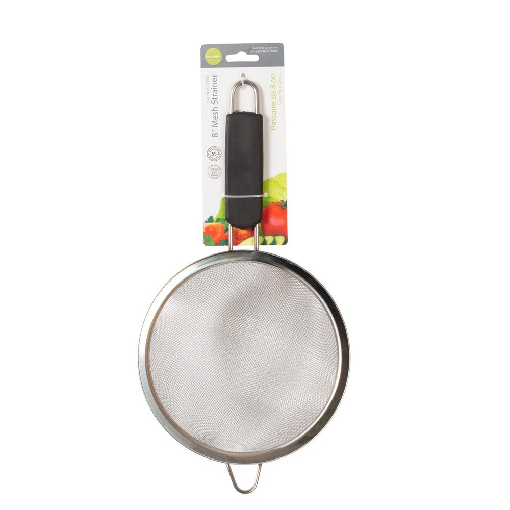 Stainless Steel Strainer - 8" – Voyageur Soap & Candle