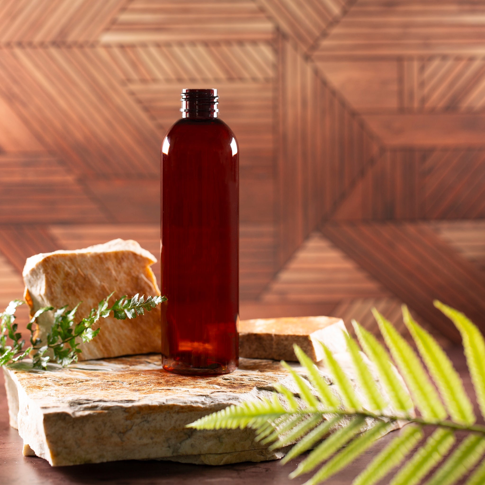 8 oz Dark Amber 100% PCR PET Bullet with 24-410 Neck – Voyageur Soap ...