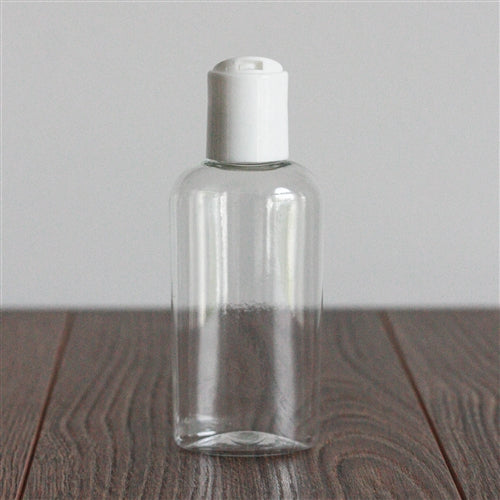 2 oz Clear PET Cosmo Oval with 20-410 Neck – Voyageur Soap & Candle