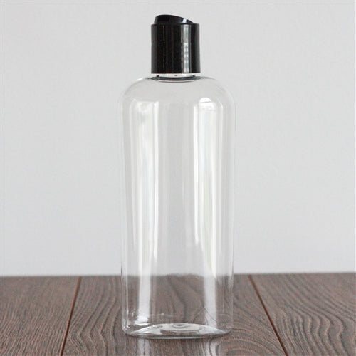 8 oz Clear PET Cosmo Oval with 24-410 Neck – Voyageur Soap & Candle