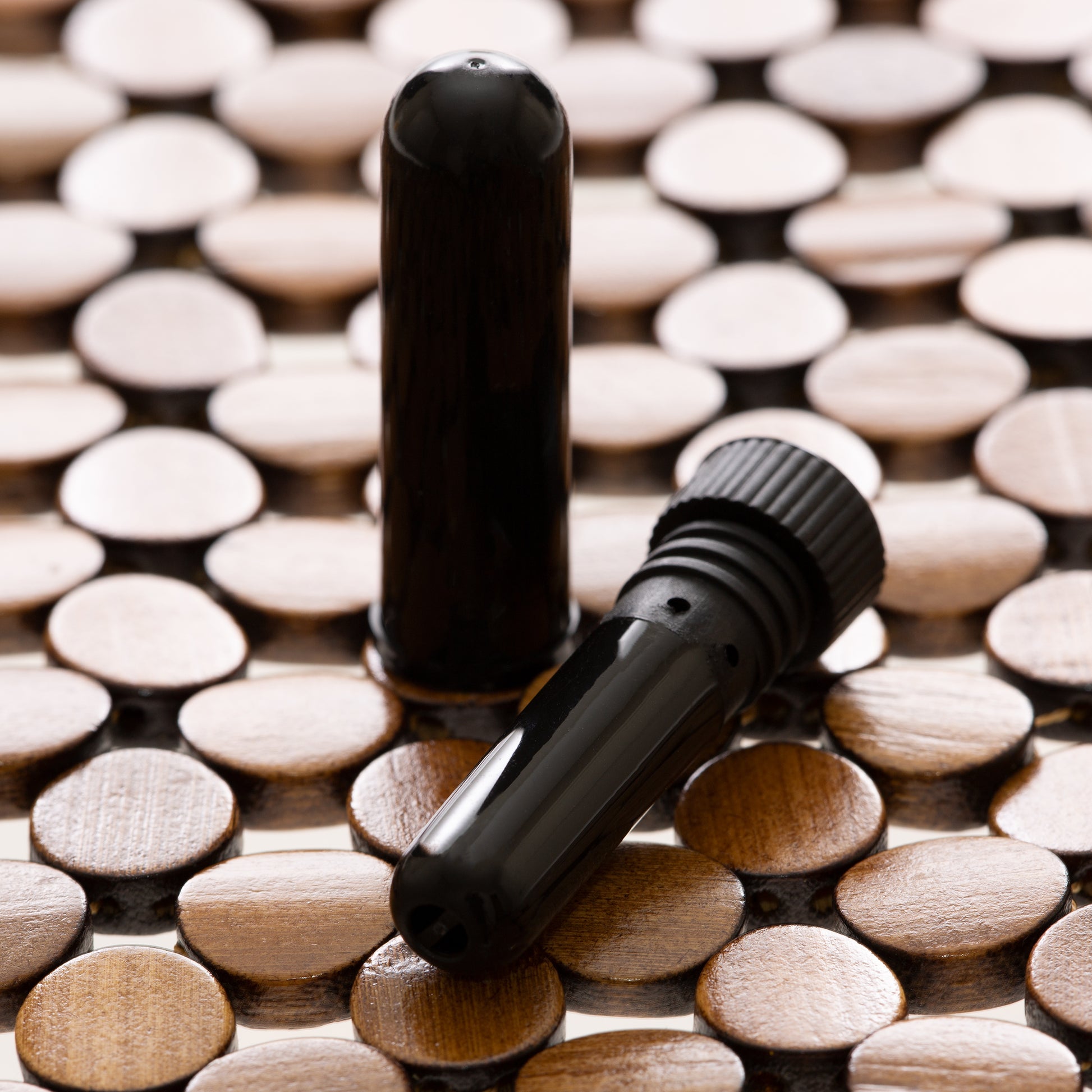 Black Aromatherapy Inhaler - Nasal Inhaler – Voyageur Soap & Candle